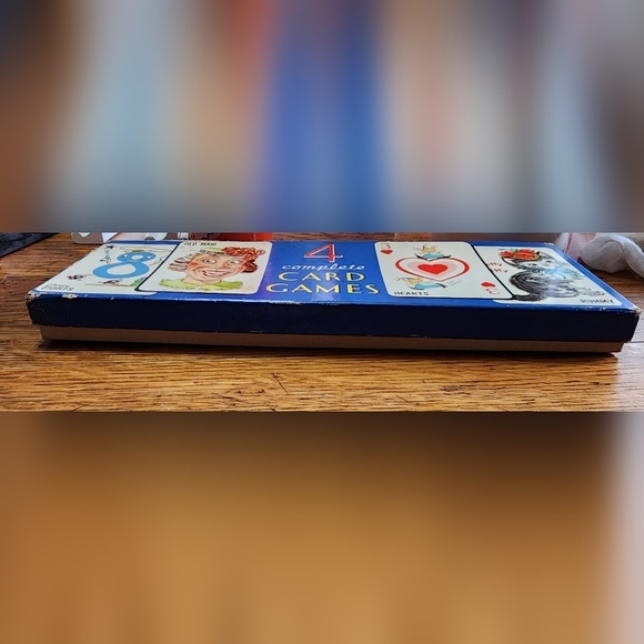 Vintage children’s playing cards | Games | Vintage 4 Complete Card Game ...